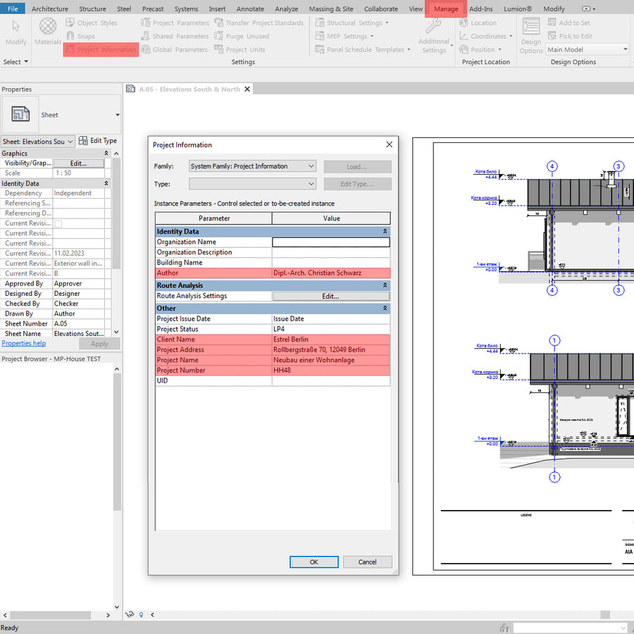German Revit Title Blocks Catalogue | RD Studio