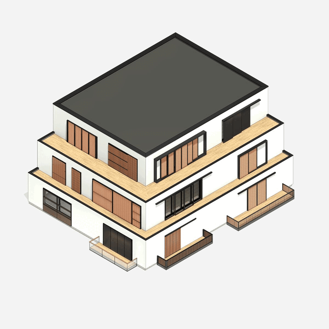 Revit Window Shutter System Families | RD Studio