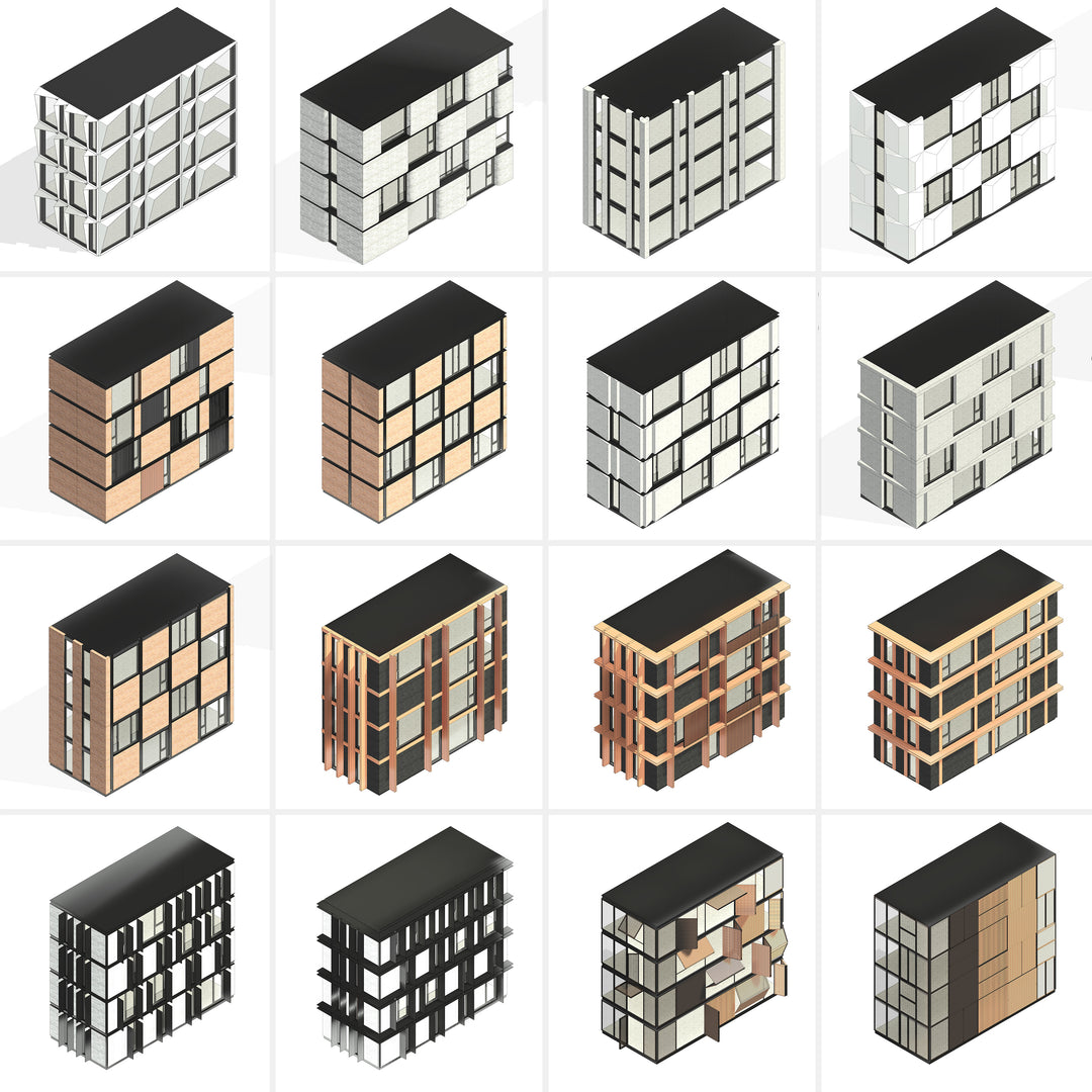 SKIN - Custom Revit Curtain Wall Facade System | RD Studio