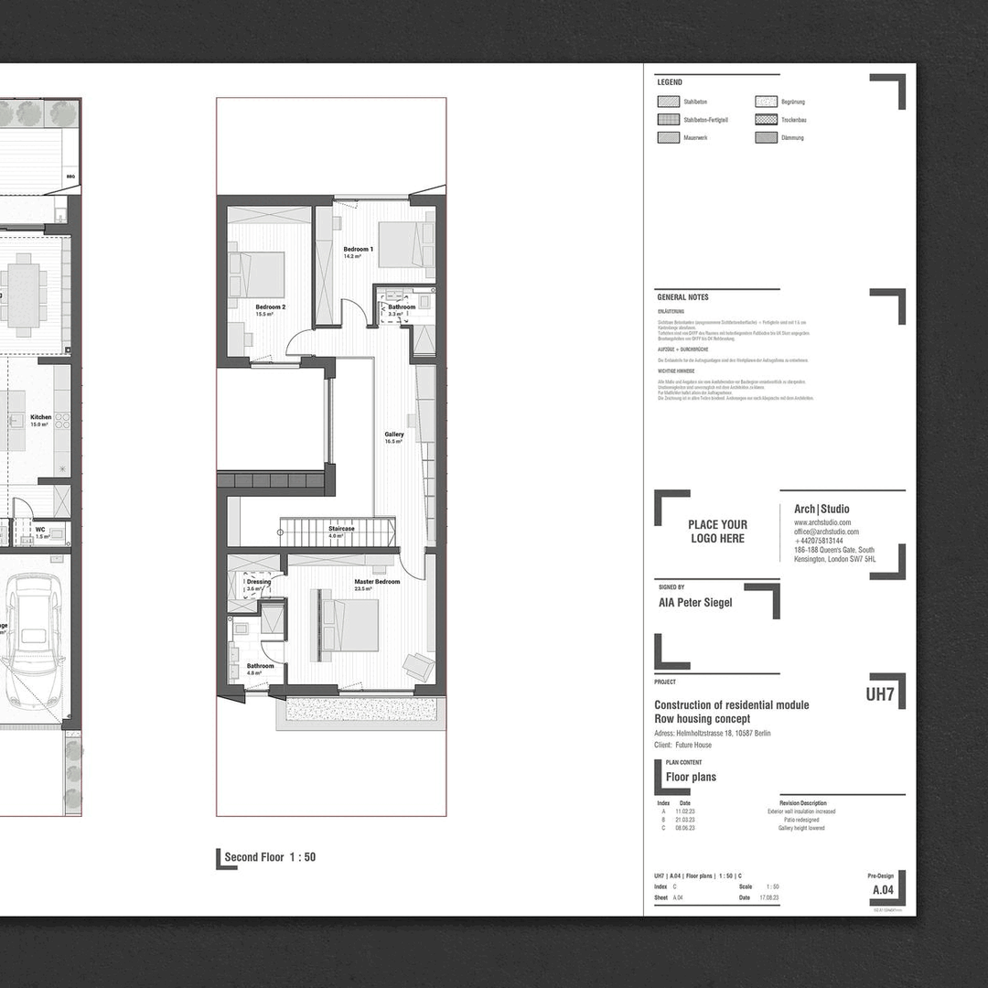 The Corner Revit Title Blocks (Metric + Imperial) RD Studio