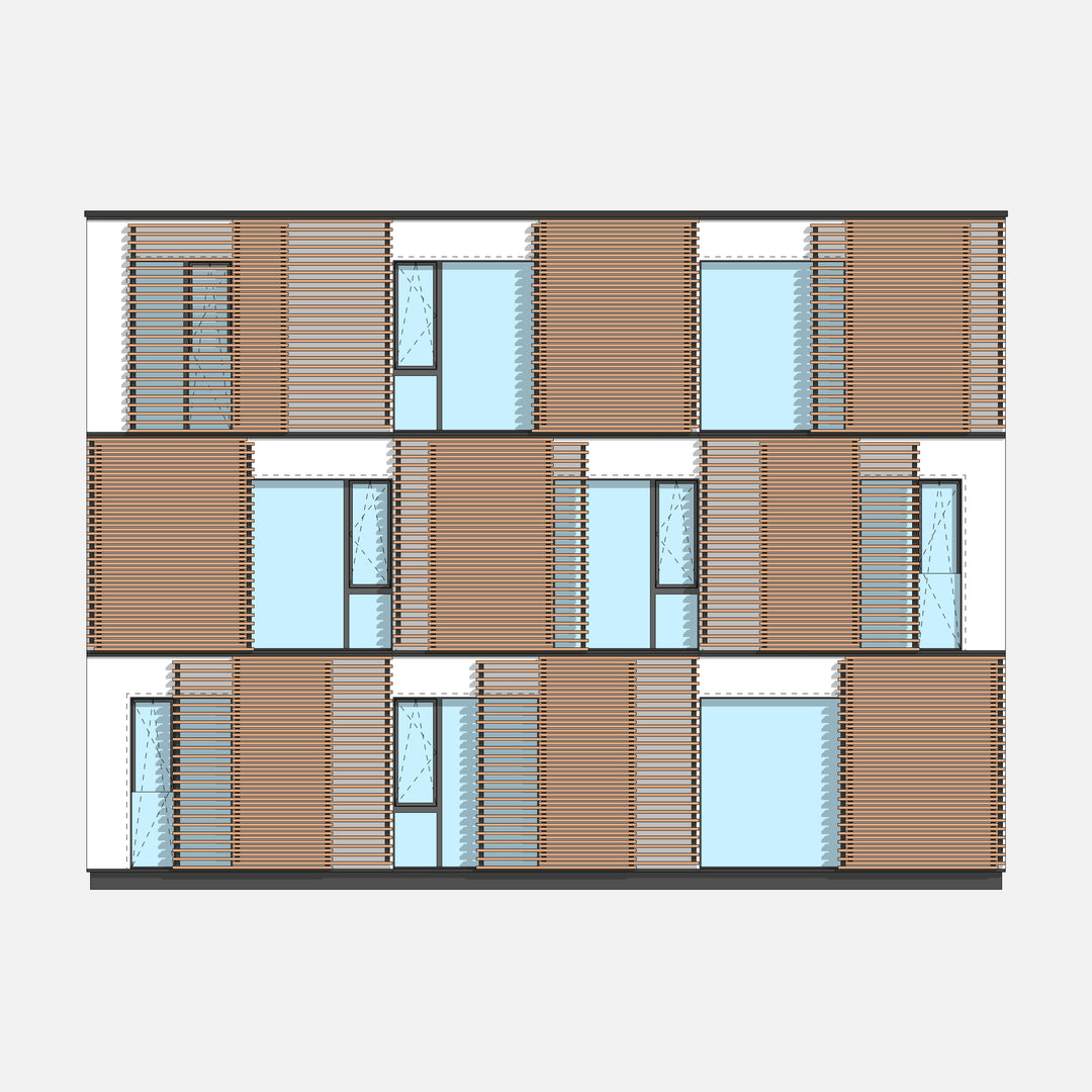 Revit Window Shutter System Families | RD Studio