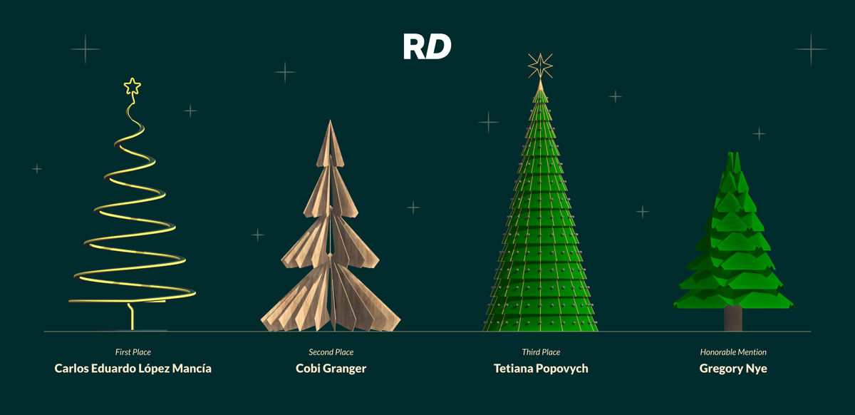 Revit Family Christmas Tree Competition 2023 | RD Studio