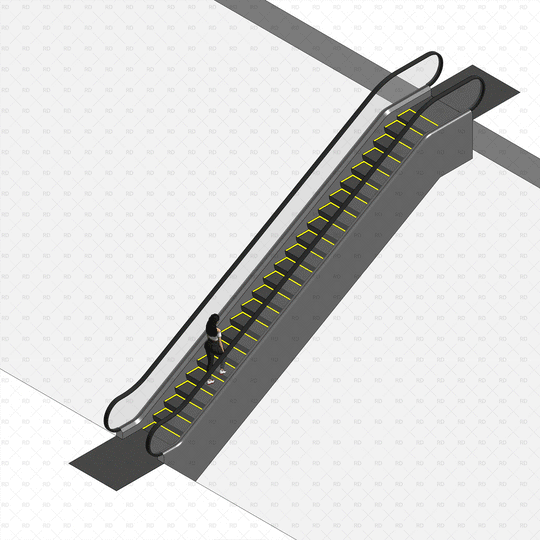 Download Escalator and Travelator Revit Families | RD Studio