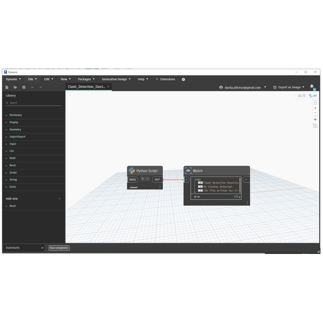 Revit Dynamo Script: Clash Detection for Electrical and HVAC | RD Studio