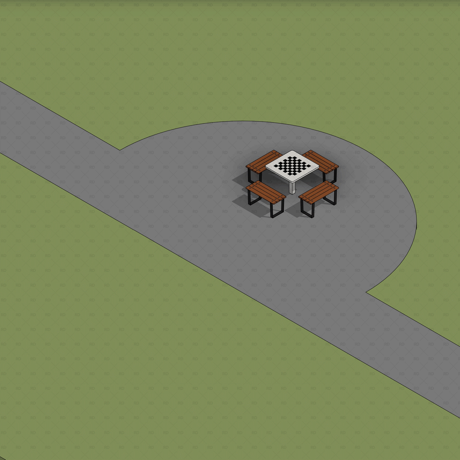 Revit Outdoor Furniture - Revit Street Furniture | RD Studio