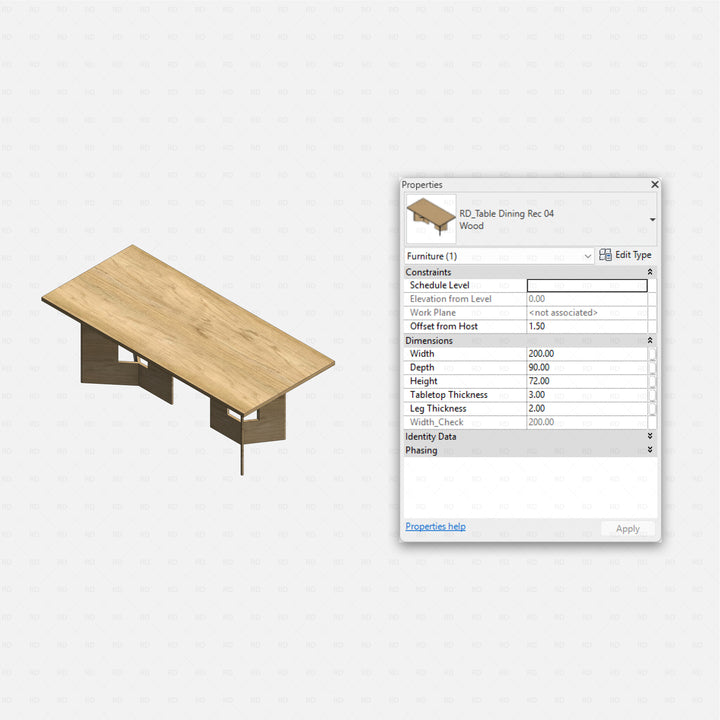 Download Revit Armchairs | RD Studio