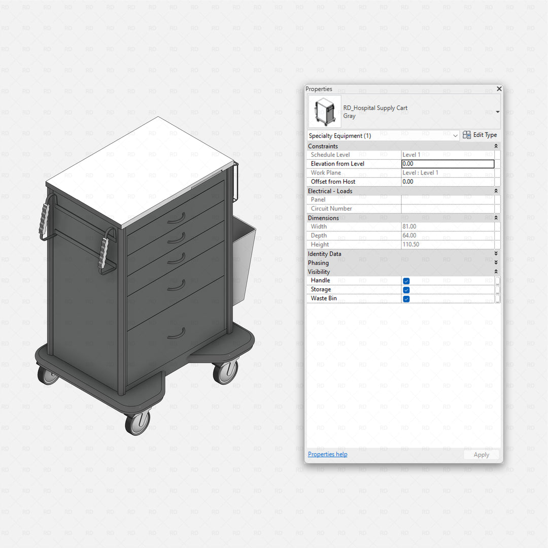 Download Revit Armchairs | RD Studio