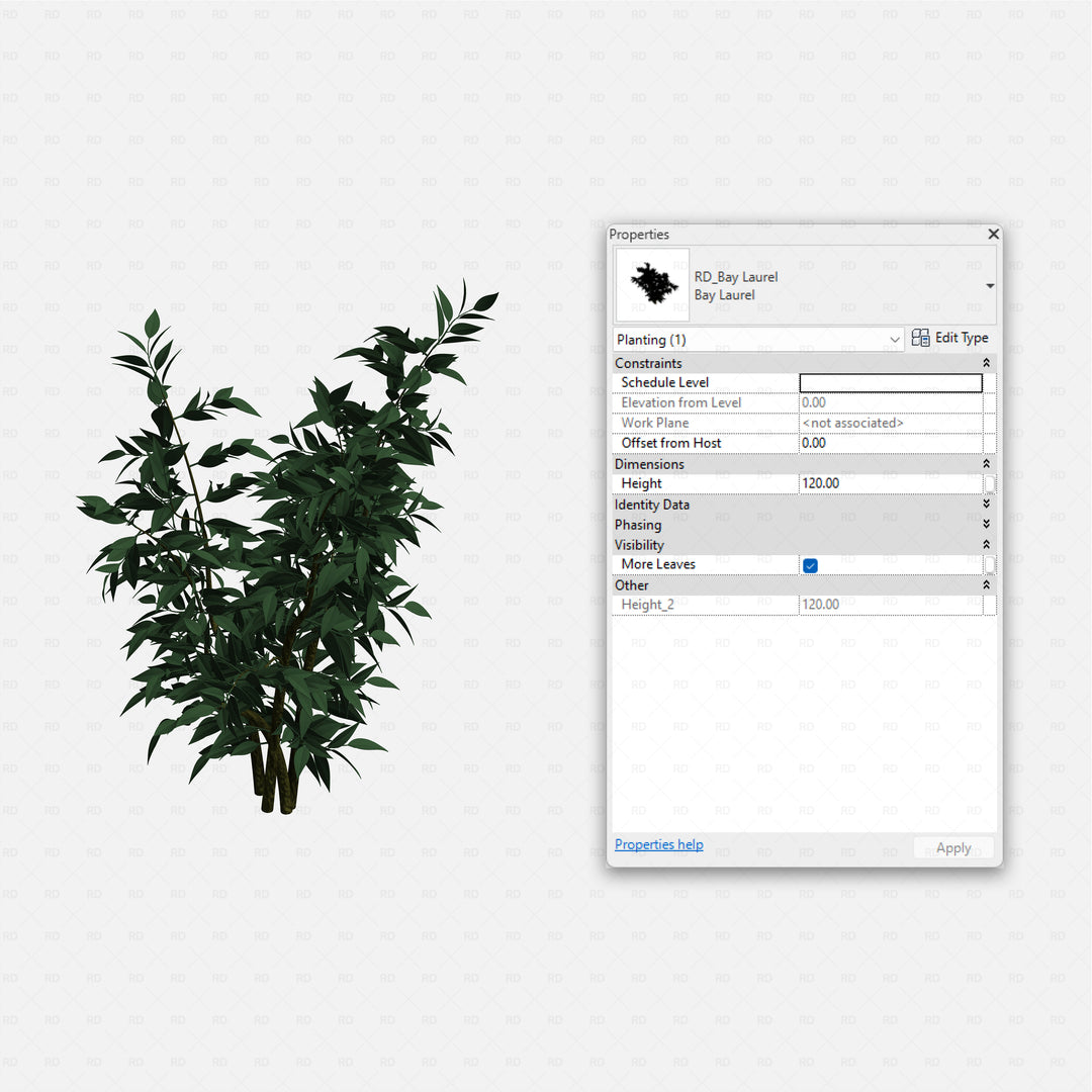 Download Revit Potted Plants | RD Studio