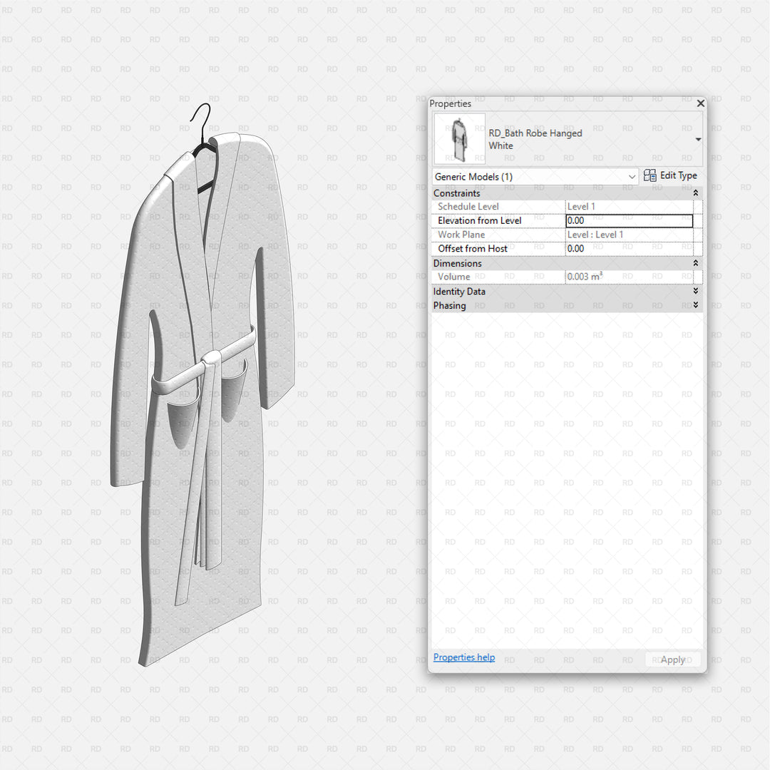 Free Revit Drying Rack Family – Ideal for Laundry Layouts