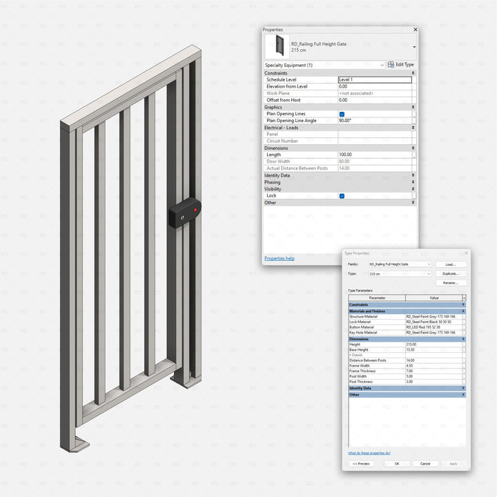 Download Revit Gym Equipment (30 Revit Fitness Families)