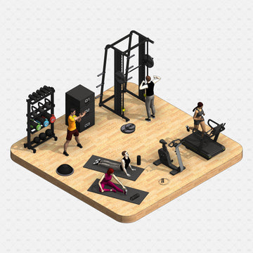Download Revit Gym Equipment (30 Revit Fitness Families)