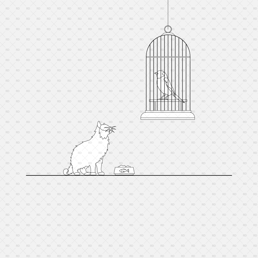 Download Revit 2D Household Pets and Animals | RD Studio