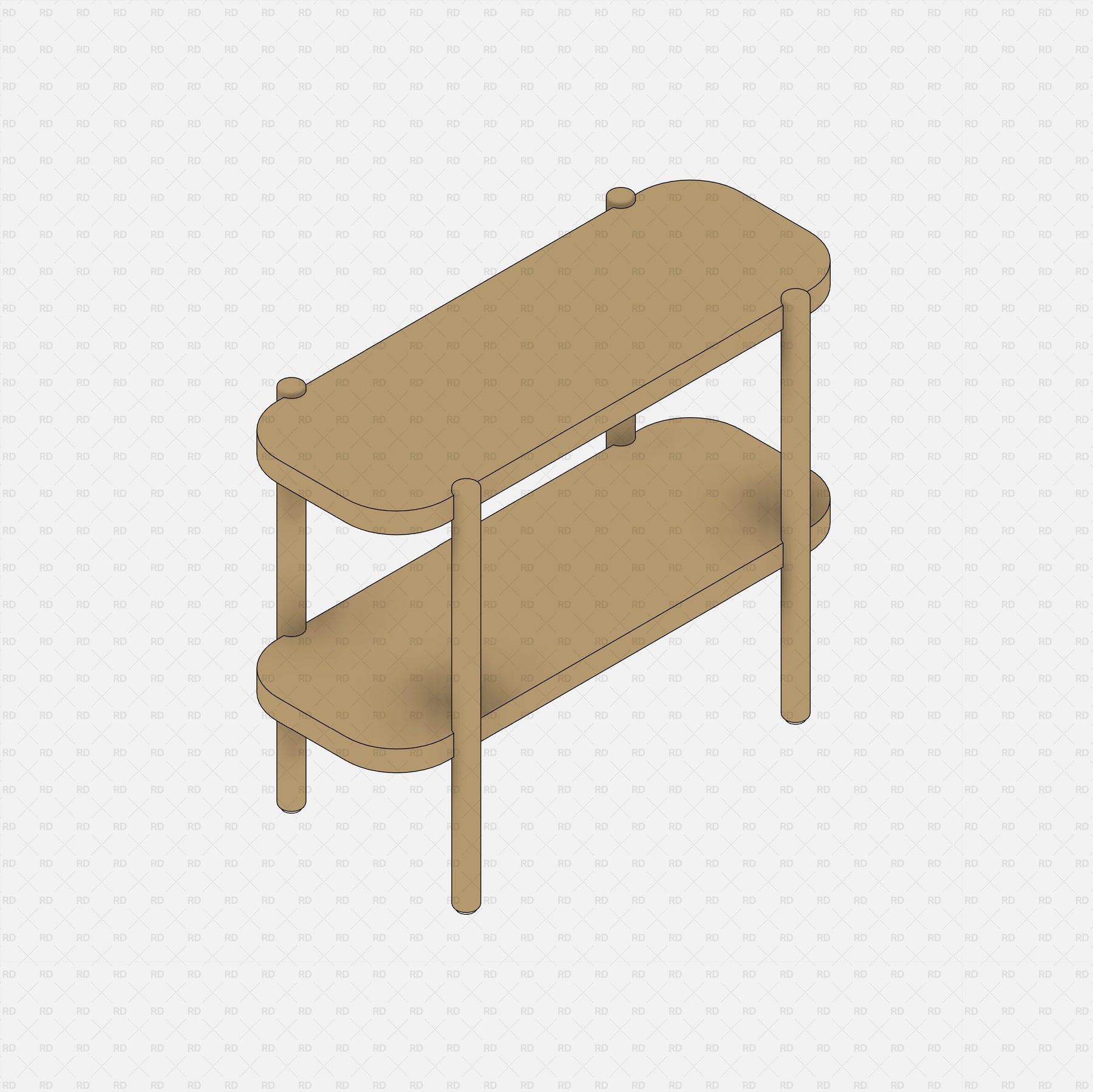 Revit IKEA LISTERBY Console Table | FREE Download | RD Studio