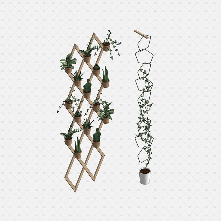 Download Revit Interior Potted Plants Families | 23 Families | Revit Dynamo
