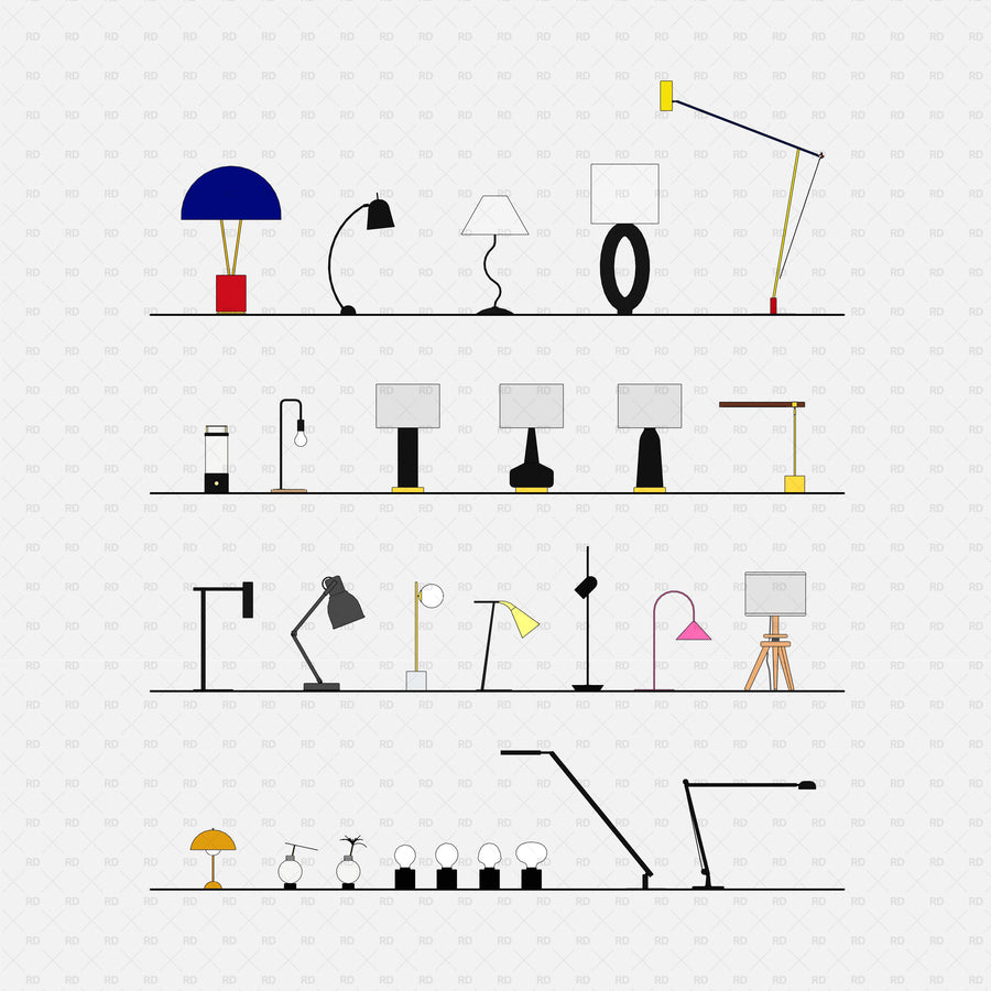 Revit Lighting Families – Free & Pro | RD Studio