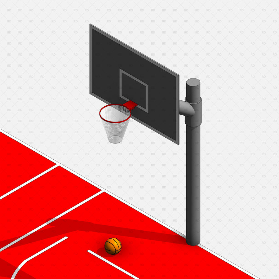 Download Revit Basketball Court Families | RD Studio