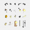 Download Free Wall Lamp Revit Families | Lighting Fixtures | RD Studio