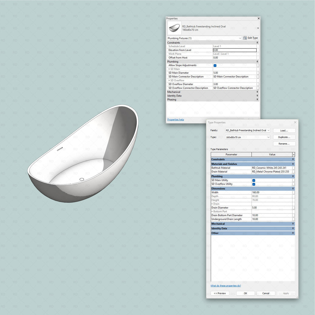 Download Revit Super Parametric Bathtub Families | Revit Dynamo