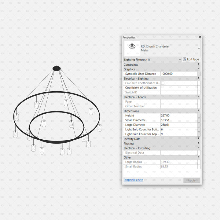 Download Revit Church Furniture | RD Studio