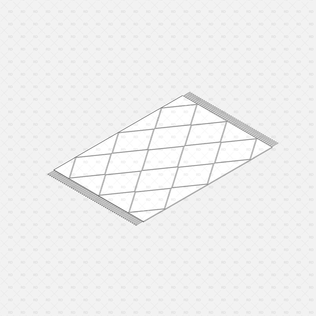 Download Free Revit Rug Family - Rug 01 | RD Studio