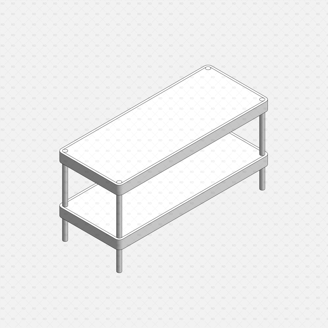 Download FREE IKEA Revit Families | IKEA MACKAPÄR Shoe rack | Revit Dynamo