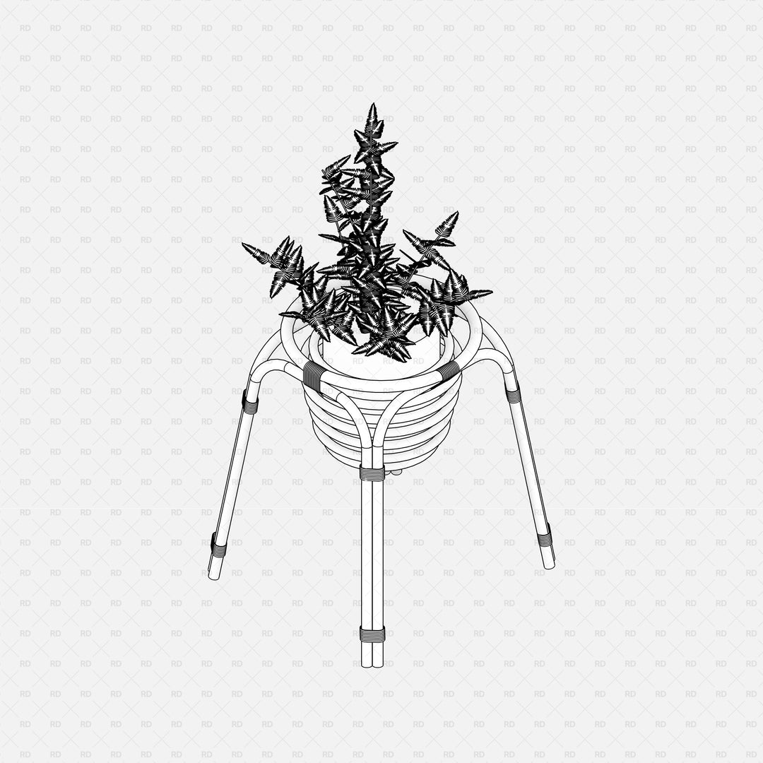 Revit IKEA BUSKBO Plant Stand | FREE Download | RD Studio