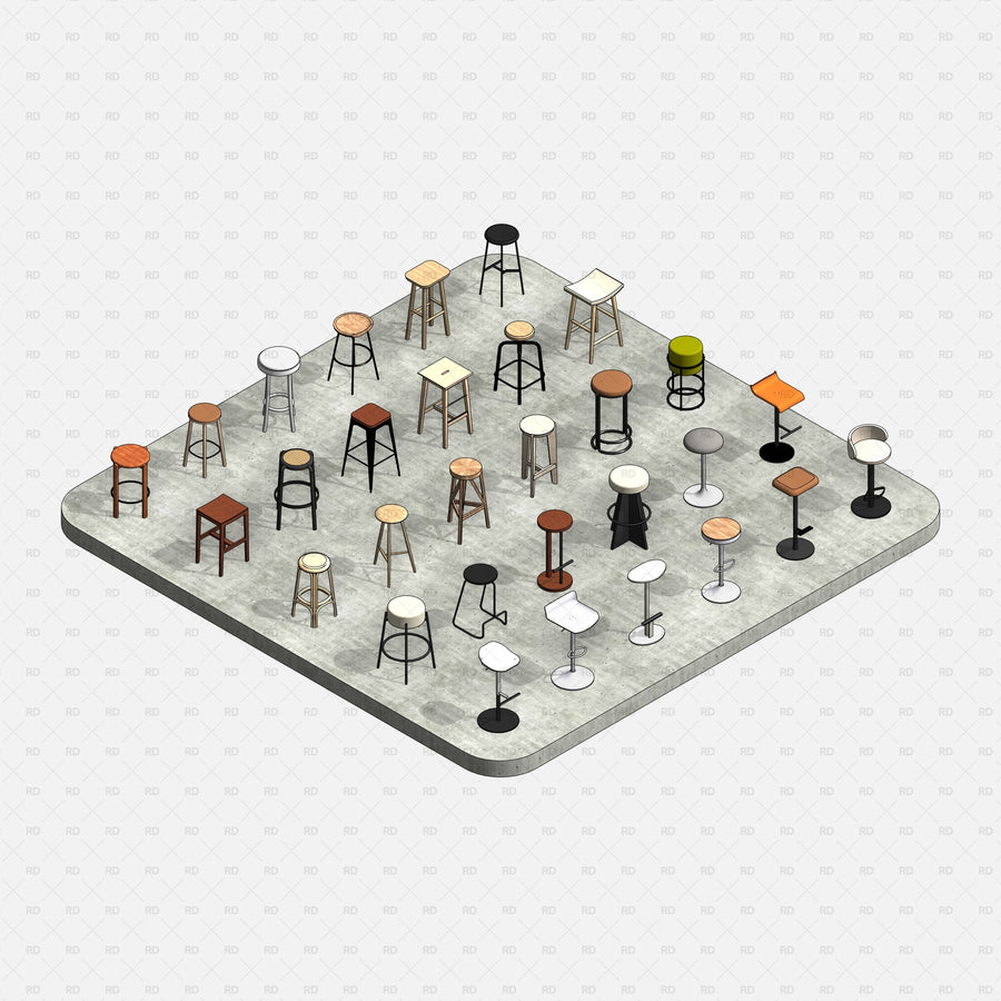 Download Revit Armchairs | RD Studio