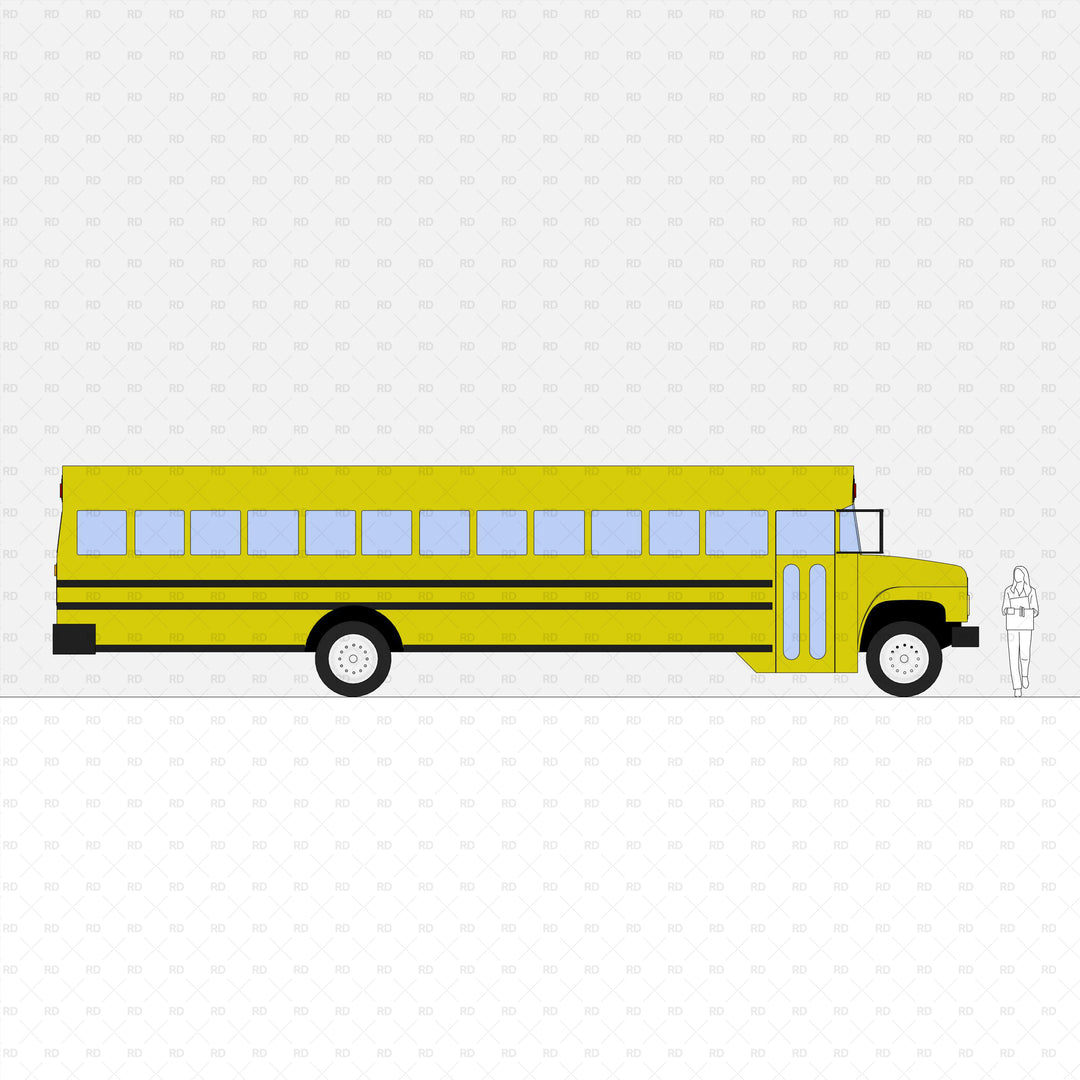 Revit 3D Vehicles | School Bus | Revit Dynamo