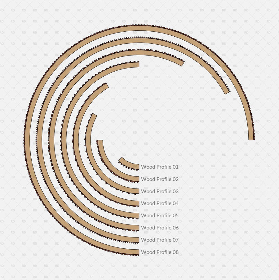 Revit Parametric Wood Panels (16 Profiles) | RD Studio