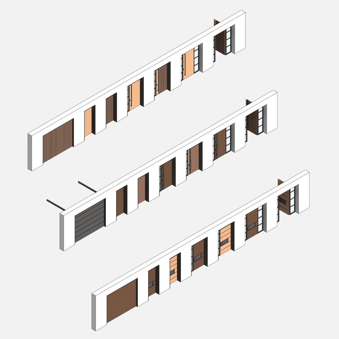 Revit Windows and Doors Families (Metric + Imperial) | RD
