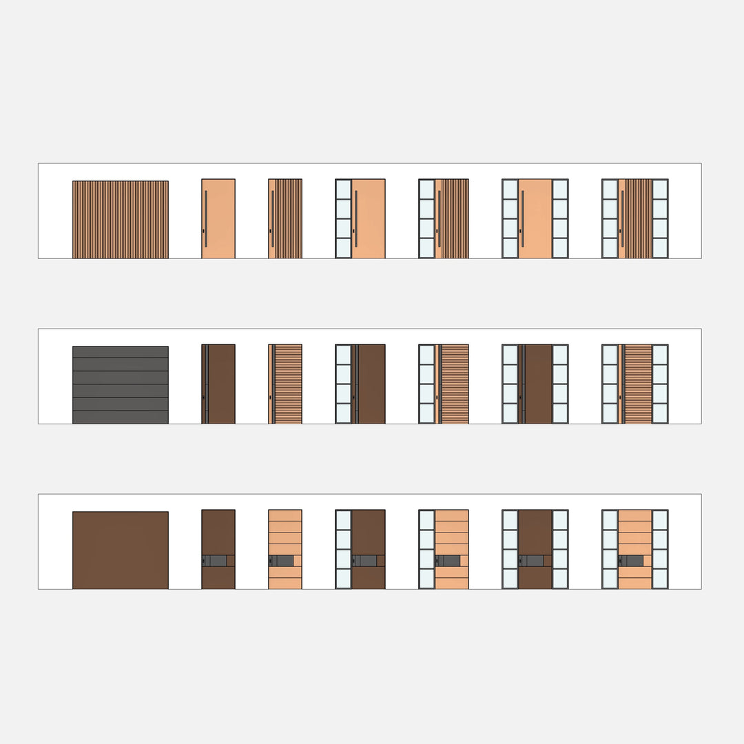 Revit Windows and Doors Families (Metric + Imperial) | RD