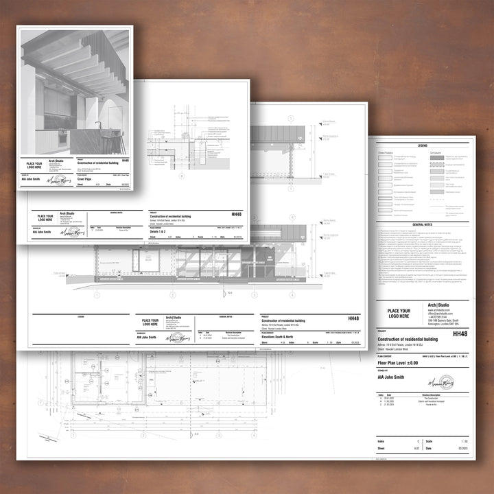 Revit Title Blocks Catalogue (Metric + Imperial) | RD Studio