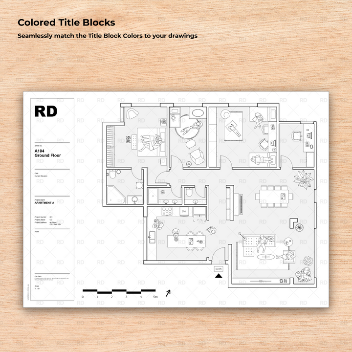 The Ultimate Colored Revit Title Block (Imperial + Metric)