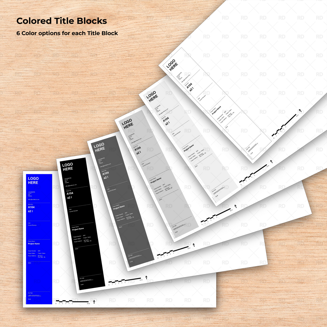 The Ultimate Colored Revit Title Block (Imperial + Metric)