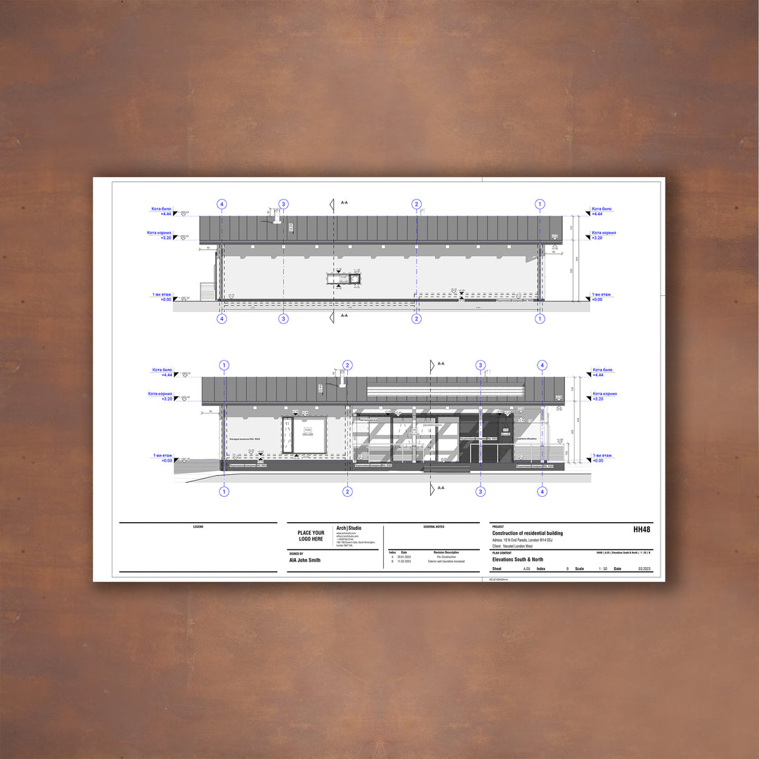Revit Title Blocks Catalogue (Metric + Imperial) | RD Studio
