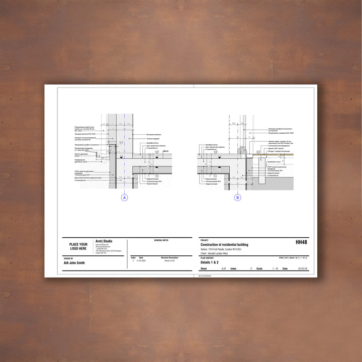 Revit Title Blocks Catalogue (Metric + Imperial) | RD Studio