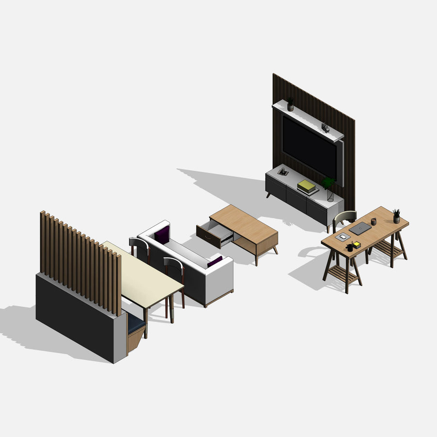 Decor Ideas Revit Families | Download RVT | Revit Dynamo