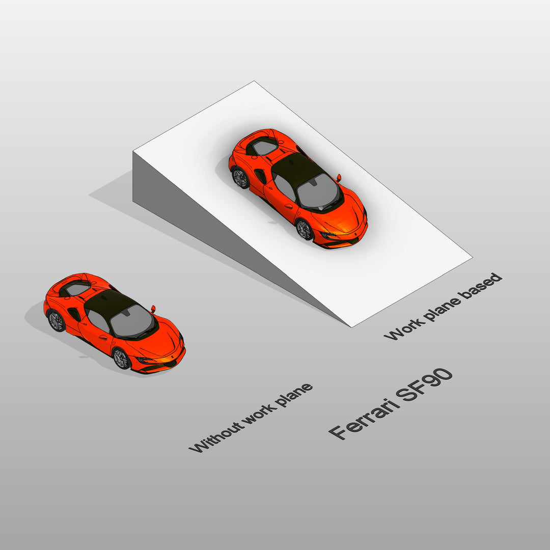 Revit 3D Vehicle: Ferrari SF90 | Download Car Family | Revit Dynamo