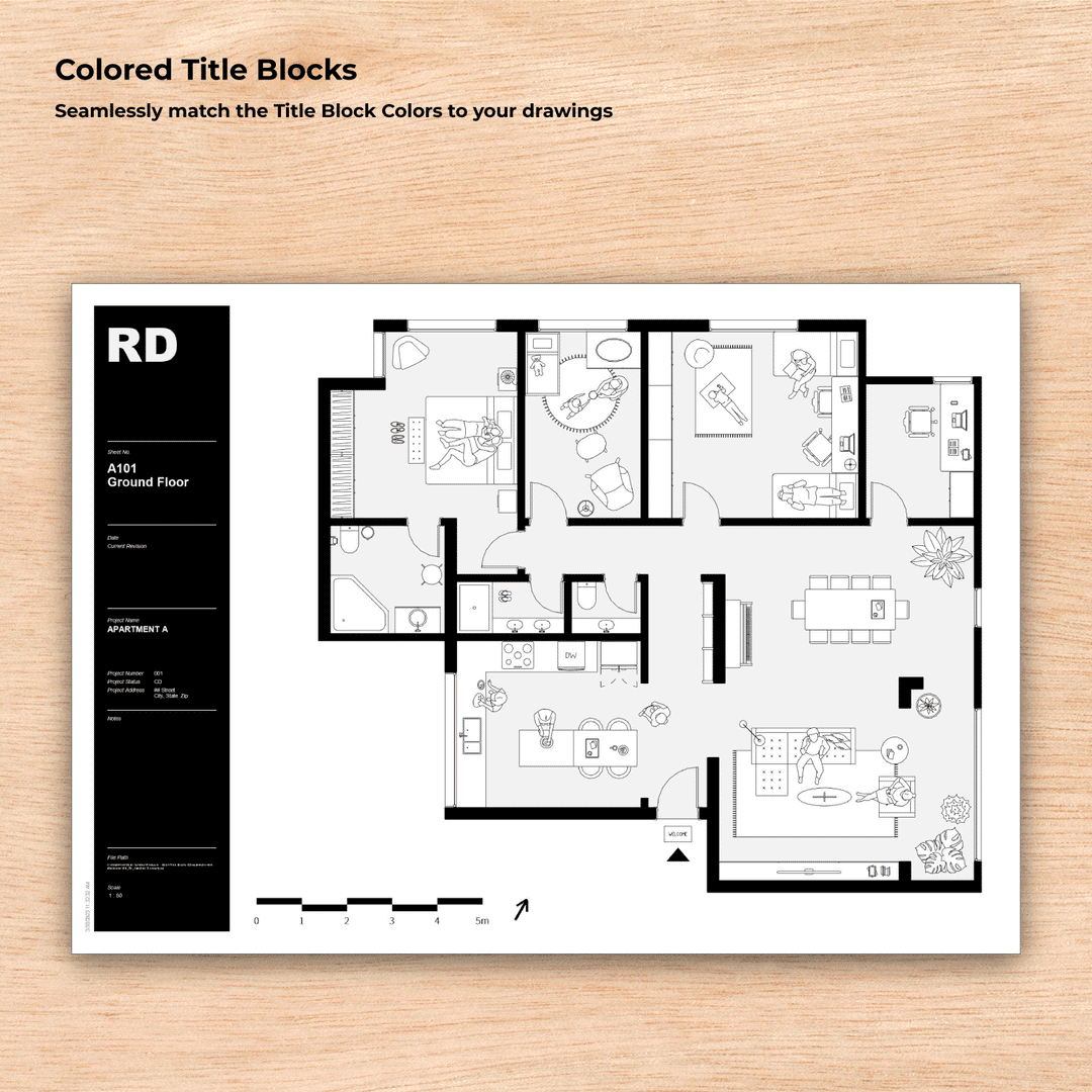 Revit Title Blocks - Professional Drawing Templates | RD Studio