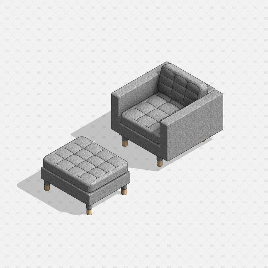 Parametric Modular Sofa Families for Revit | RD Studio