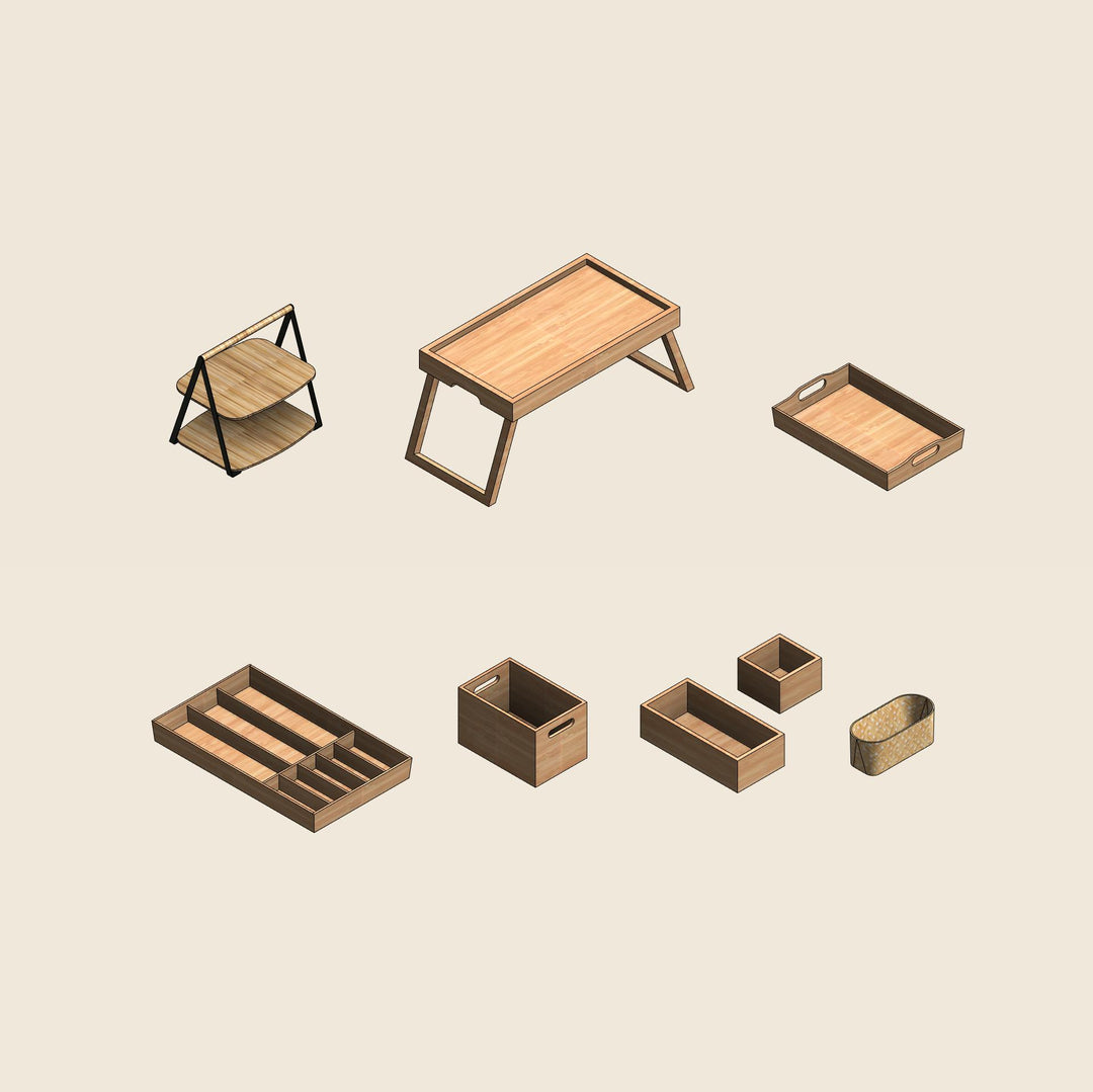 Best Boho Furniture and Objects Families for Revit | RD Studio