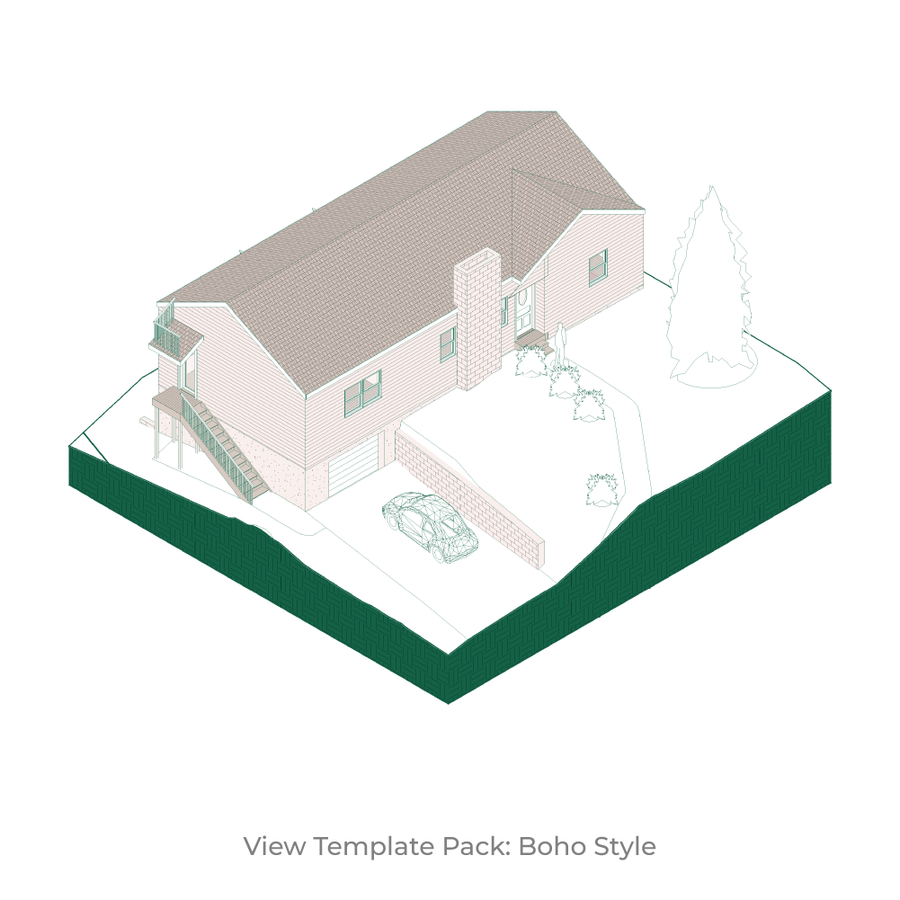 Revit View Templates Presentation - Boho Style | RD Studio