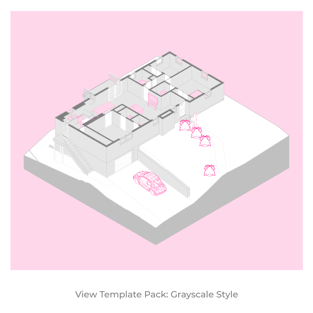 Revit View Templates Presentation - Pink | RD Studio