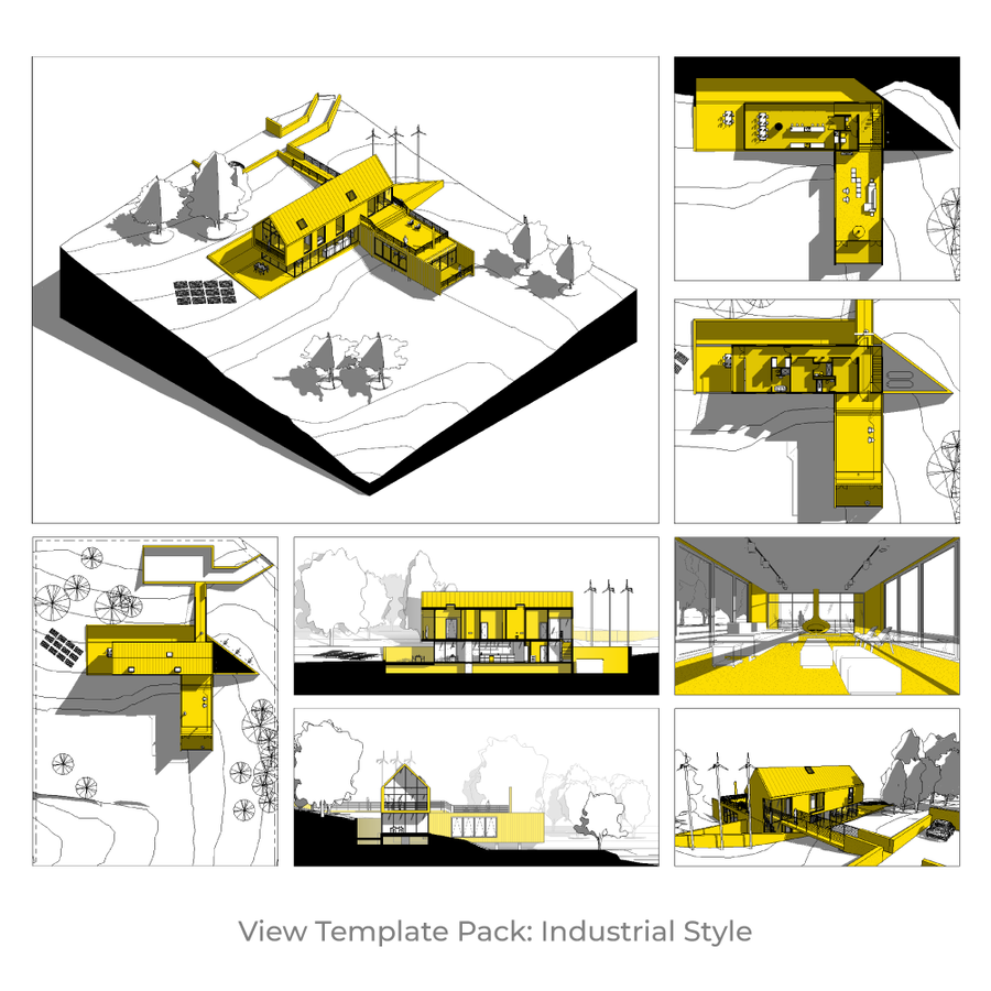 Revit View Templates - Industrial Style | RD Studio