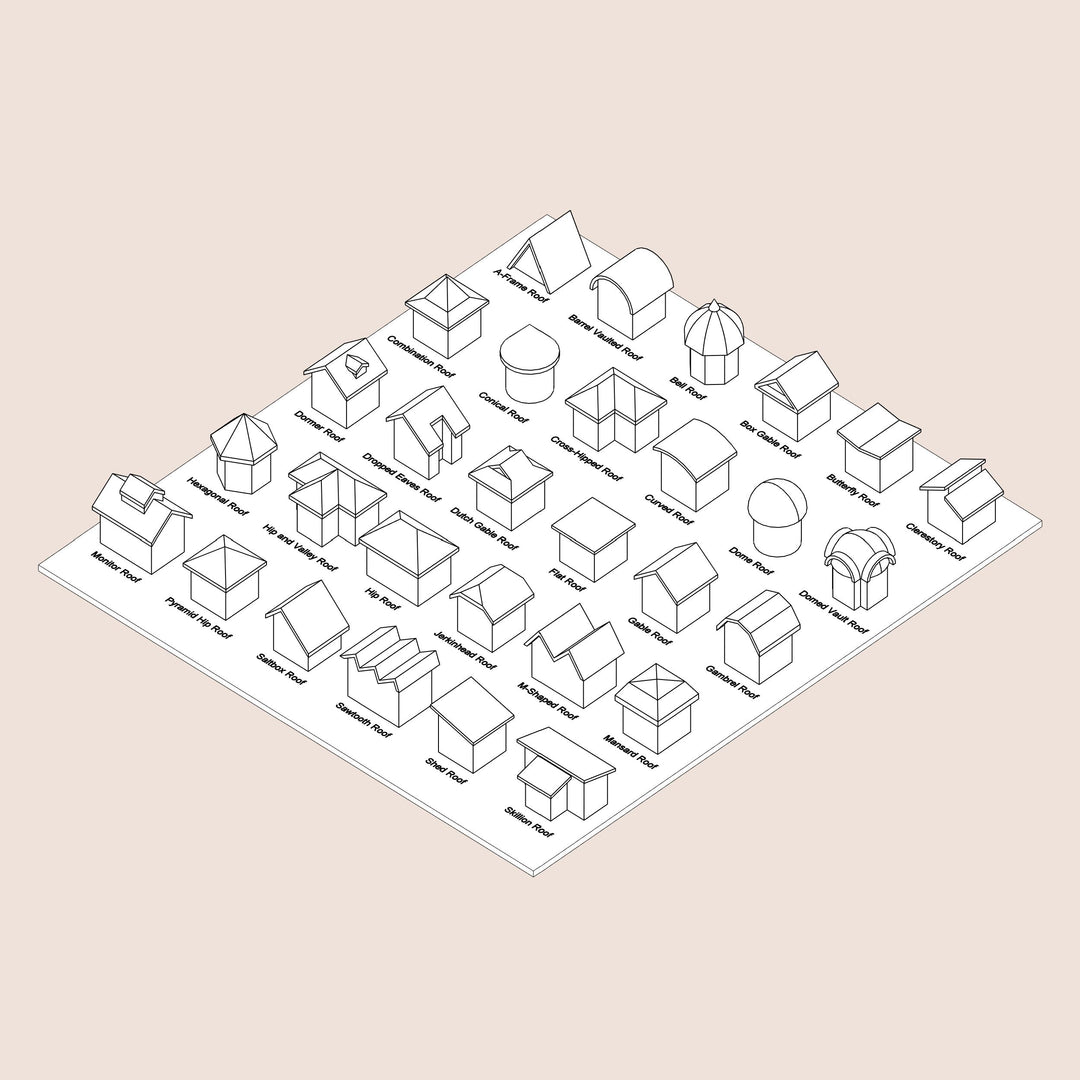 Revit 30 Common Roofs Catalogue | Free Download | Revit Dynamo