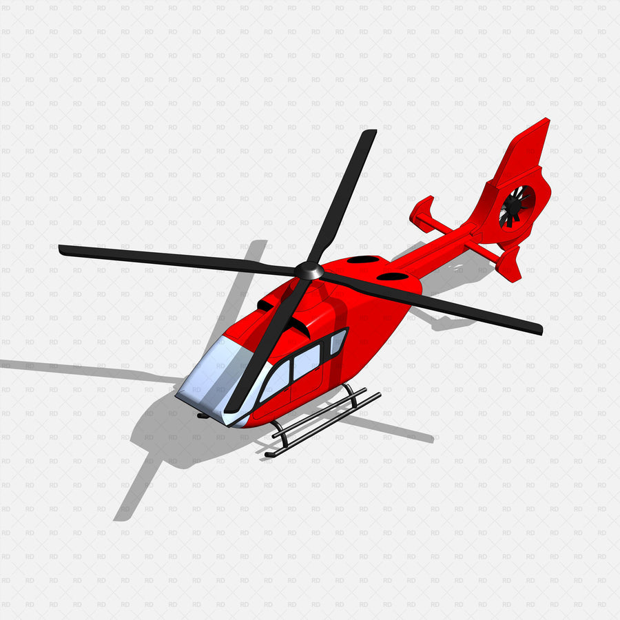 Revit 3D Fire Truck Family | Download Vehicle Revit Families | Revit Dynamo