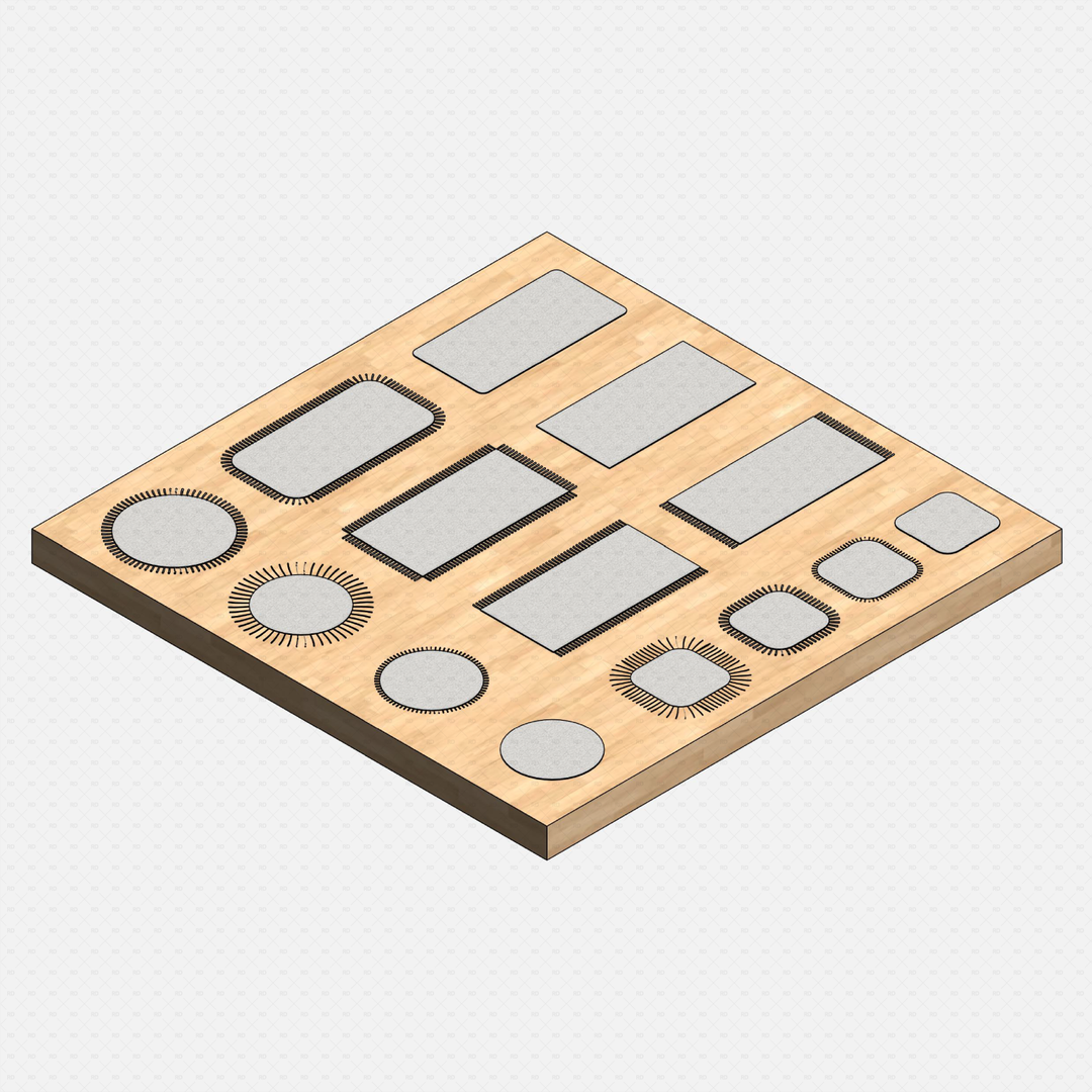 Revit 3D Parametric Rugs Families | Download RVT NOW | Revit Dynamo